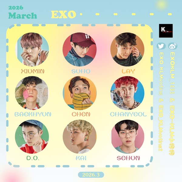 EXO schedule CHOEAEDOL - Hottest kpop idol community