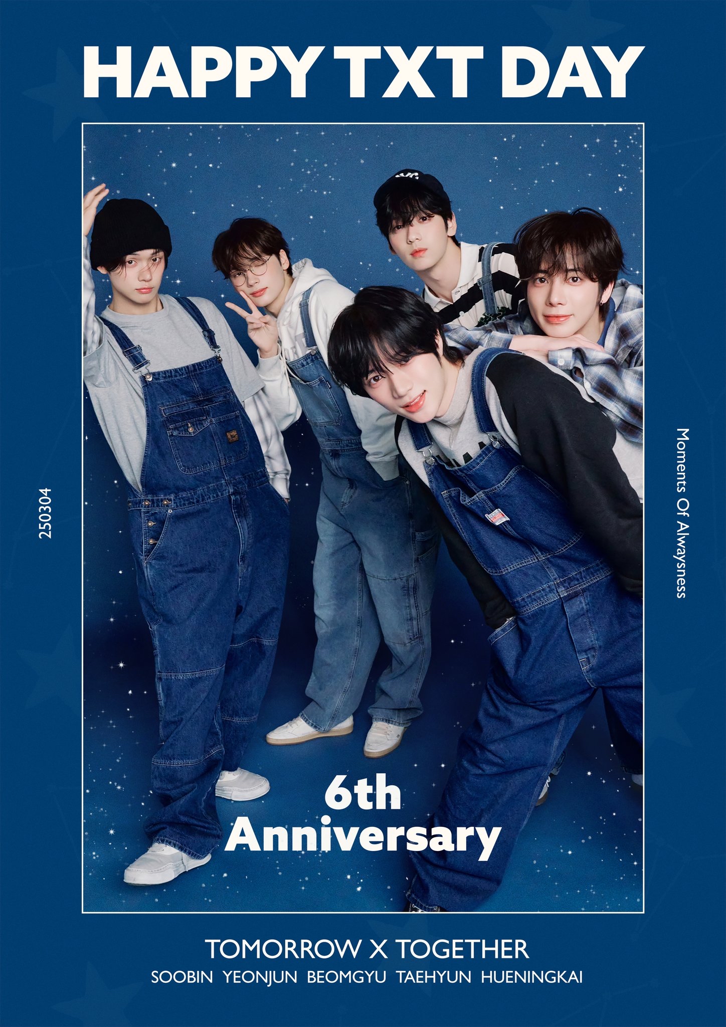 Happy 6th Anniv │ TOMORROW X TOGETHER Community │ CHOEAEDOL